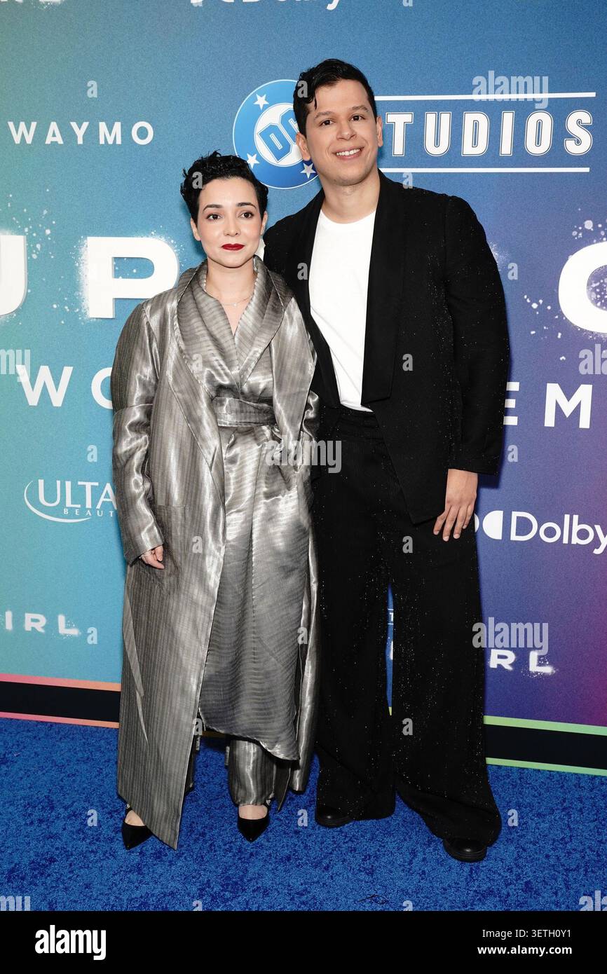 Bilquis Evely, Mat Lopes at arrivals for SUPERGIRL Premiere, The Plaza ...