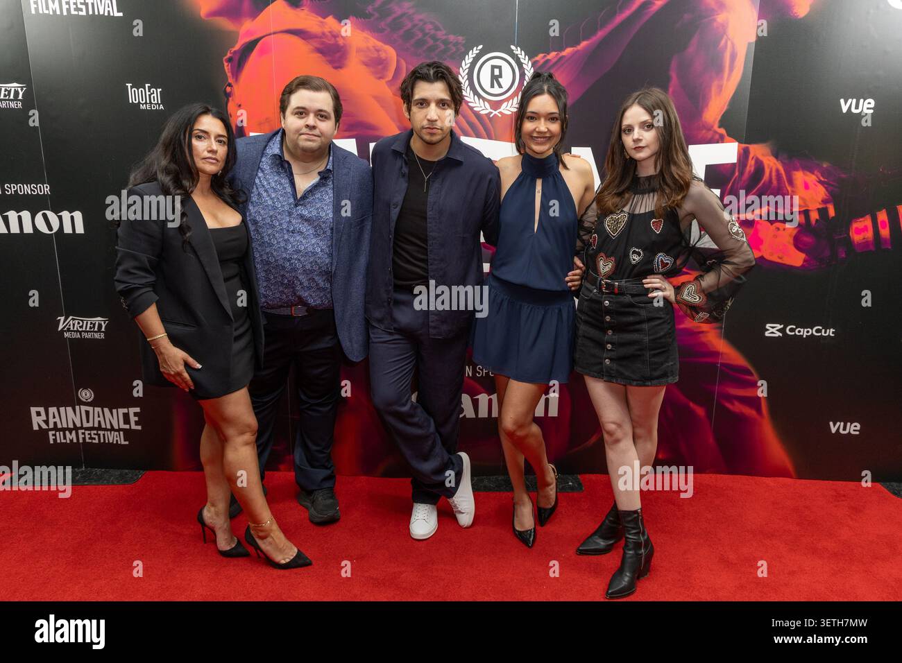 (L-R), Marlene Vieira Leslie, Jesse Camacho, Kevin Alves, Alexa Barajas ...