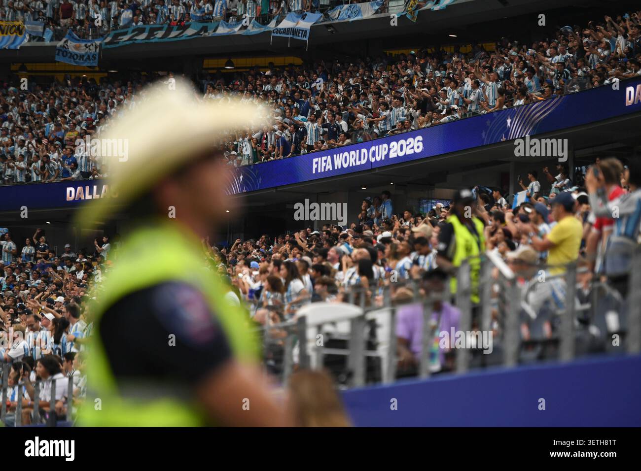 Argentine fans celebrate Argentina's victory over Austria in Group J of ...