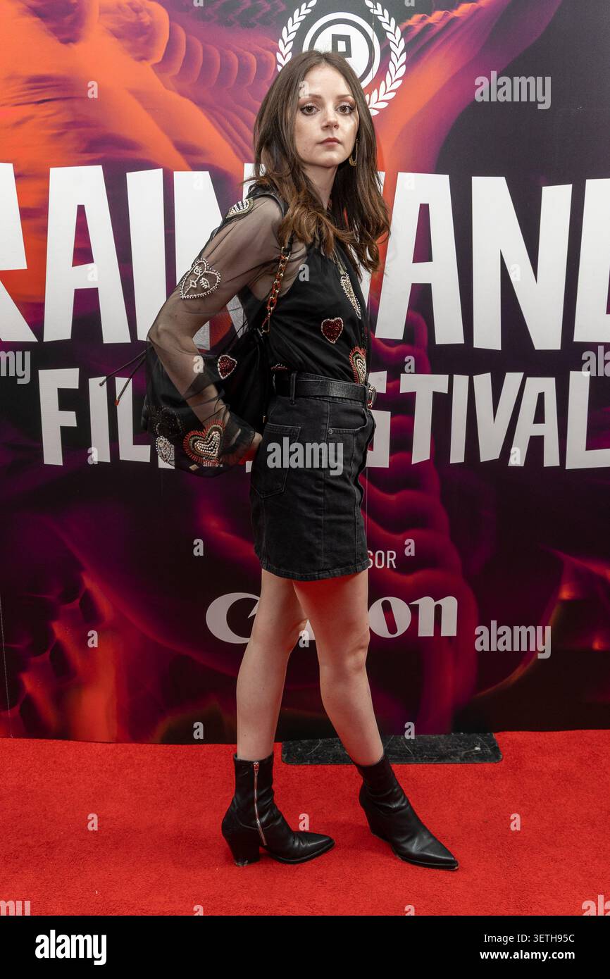 Actor Jessica Clement attends the World Premiere of LUCKY WEEKEND at ...