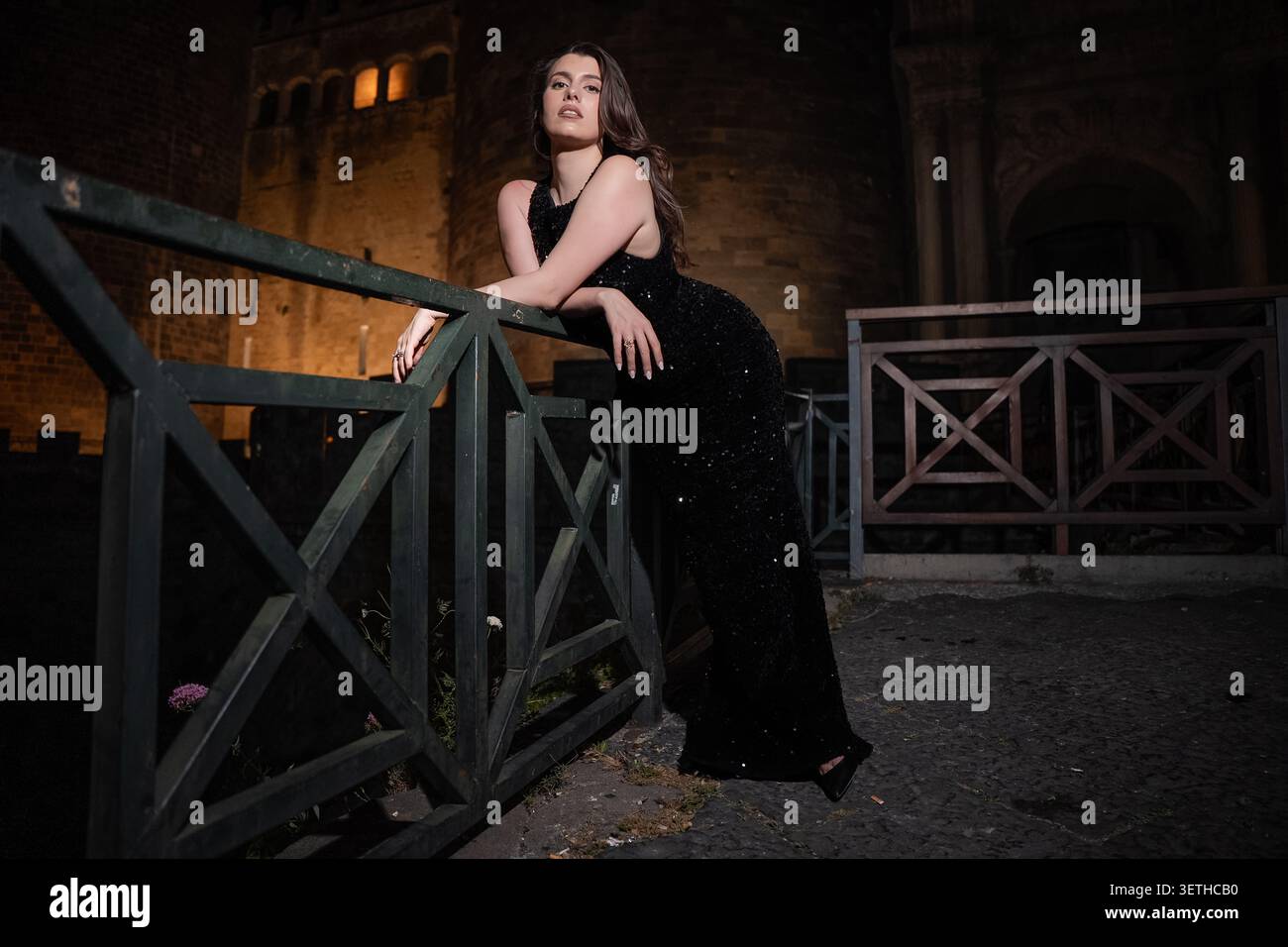 Giovanna Sannino, a Italian actress, poses for a portrait at Galleria ...