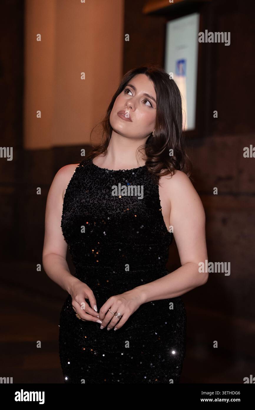 Giovanna Sannino, a Italian actress, poses for a portrait at Galleria ...