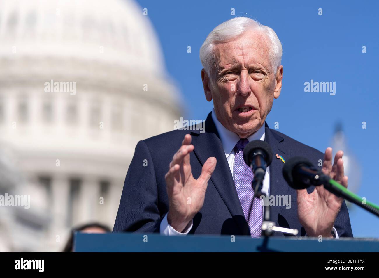 FILE -Rep. Steny Hoyer, D-Md., speaks at a news conference about the ...