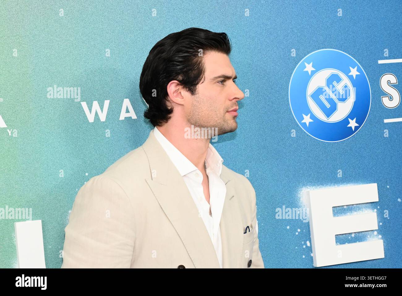 David Corenswet attending the World Premiere of DC Studios' Supergirl ...