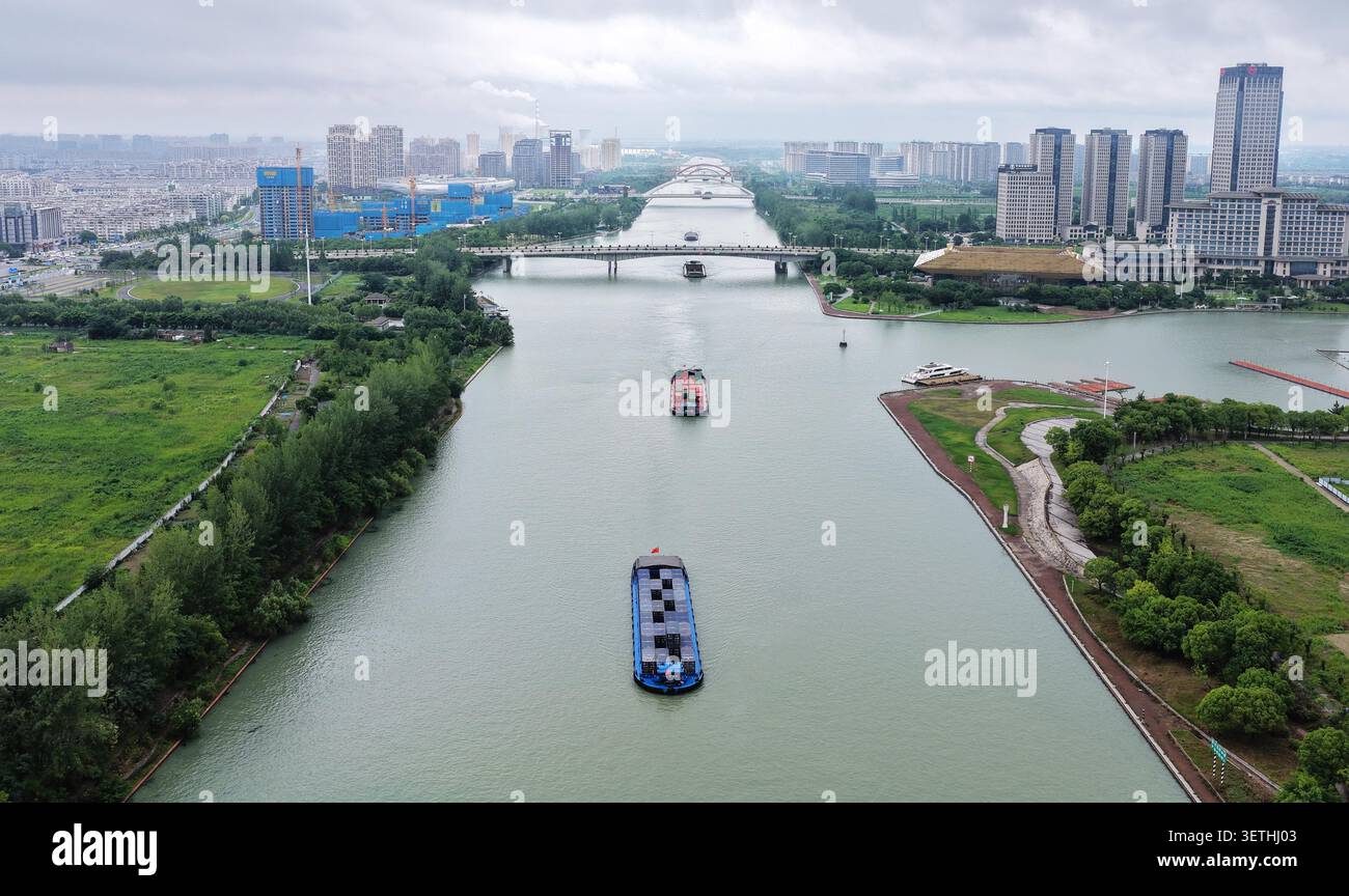 Ships carrying containers, coal, building materials and other goods ...