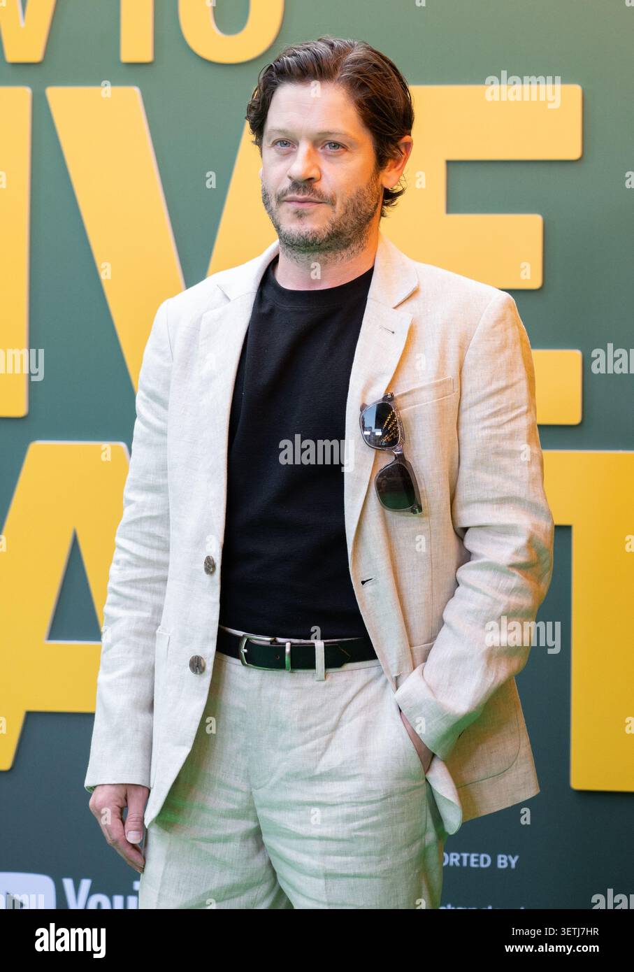 Iwan Rheon attends "How To Live On Earth" World Premiere at Odeon Luxe ...