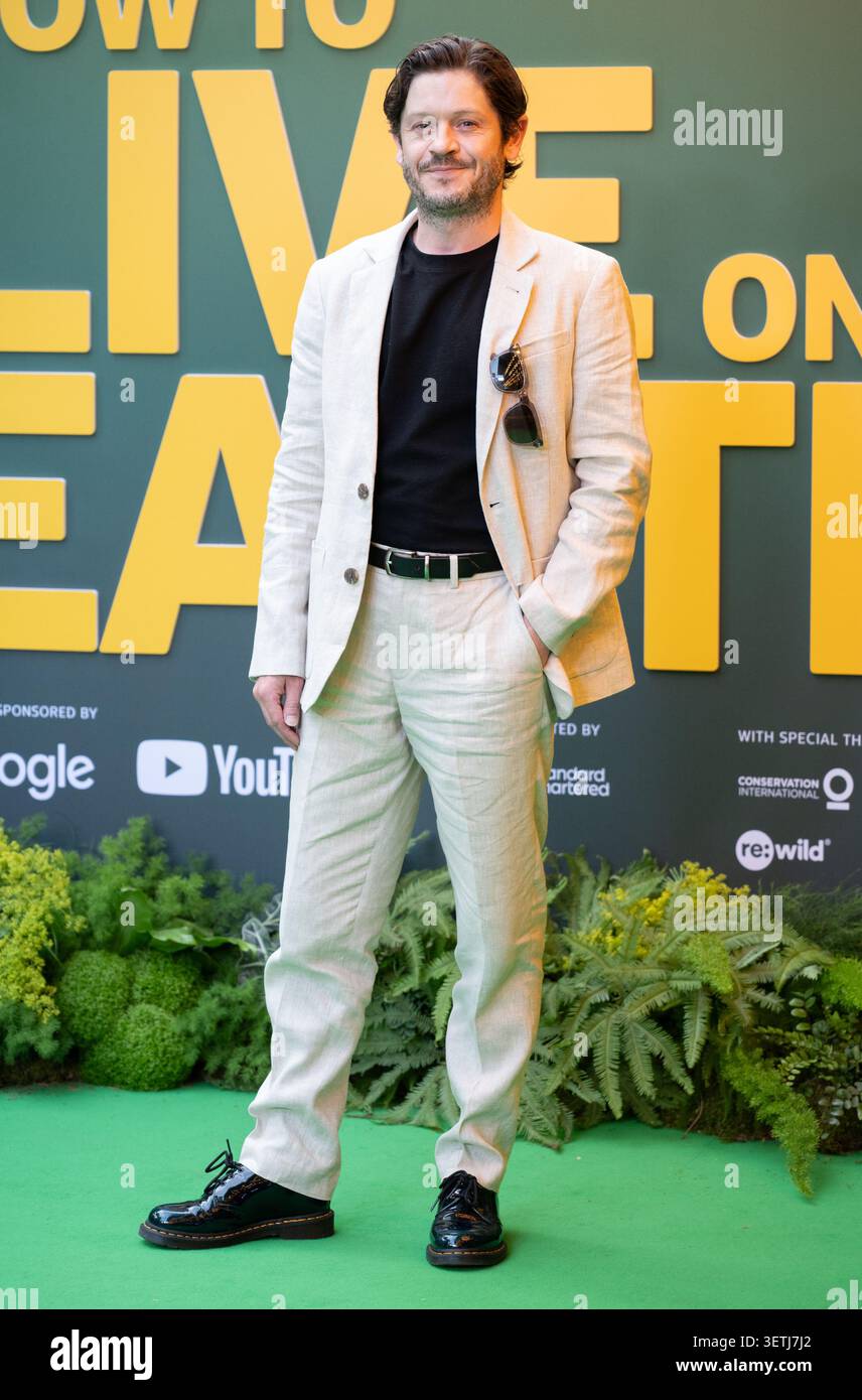 Iwan Rheon attends "How To Live On Earth" World Premiere at Odeon Luxe ...