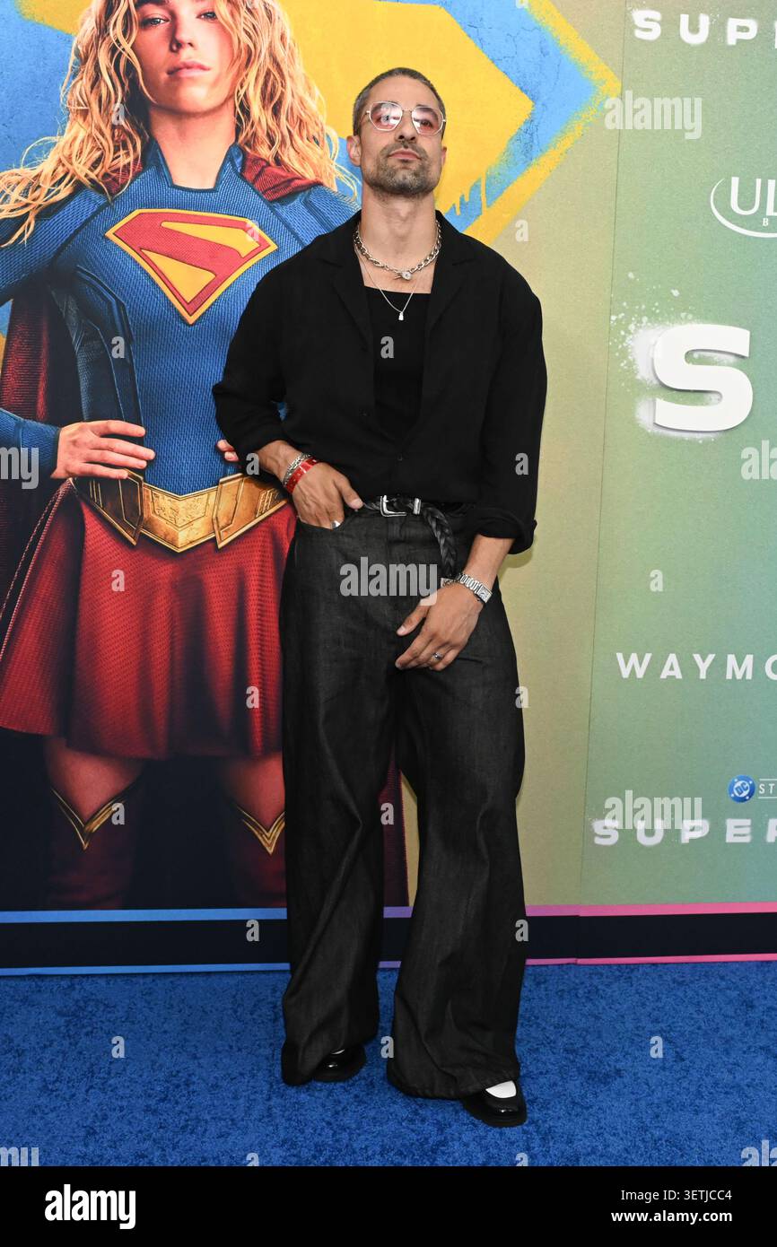 Daniel Victor attending the World Premiere of DC Studios' Supergirl ...