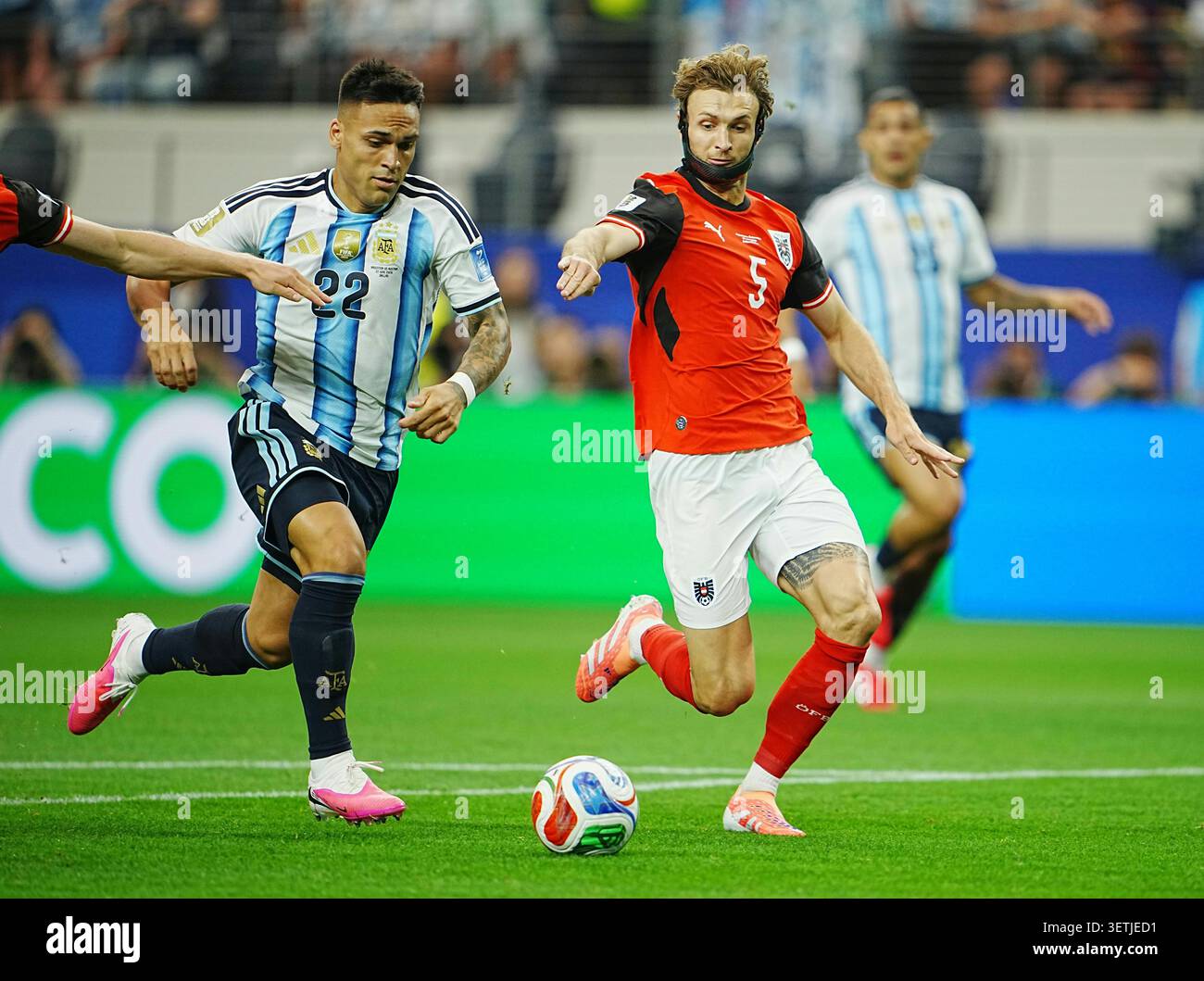 ABD0099 20260622 - The match between Argentina and Austria in the ...