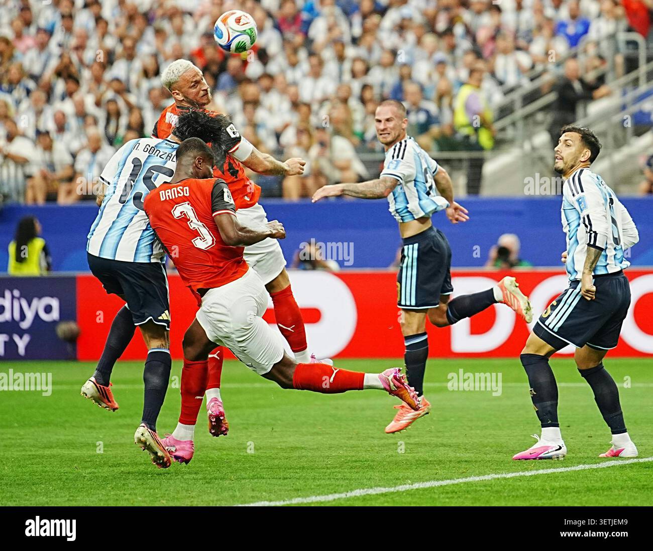 ABD0147 20260622 - The match between Argentina and Austria in the ...