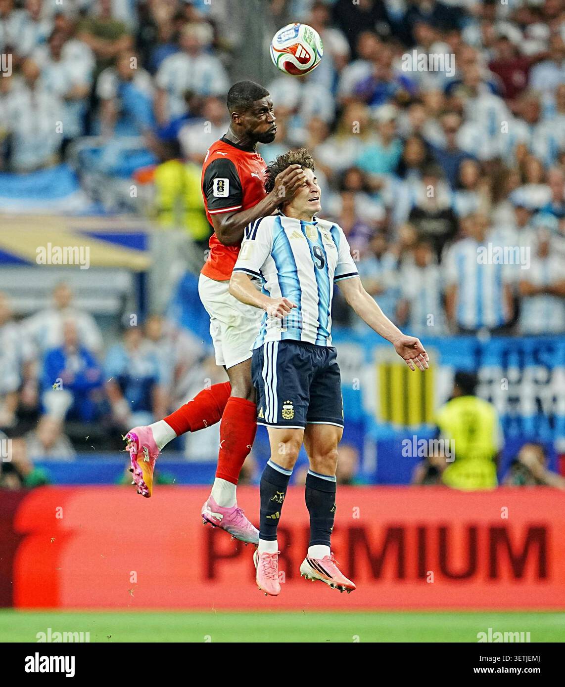 ABD0157 20260622 - The match between Argentina and Austria in the ...