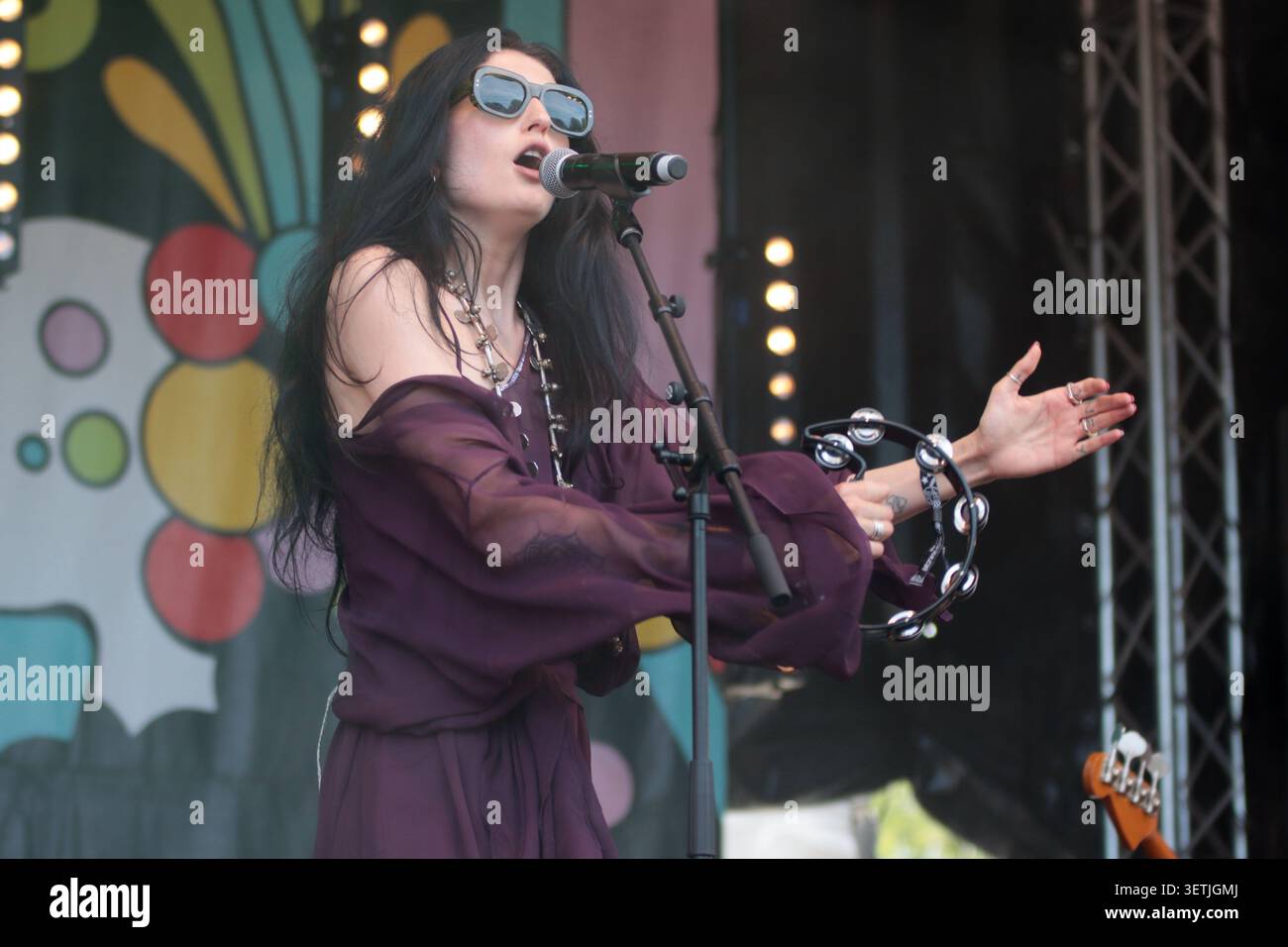 Lucia & The Best Boys performs at the Isle of Wight Festival 2026 ...