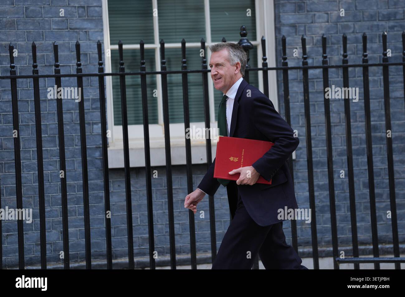 Defence Secretary Dan Jarvis arriving for a Cabinet meeting in Downing ...