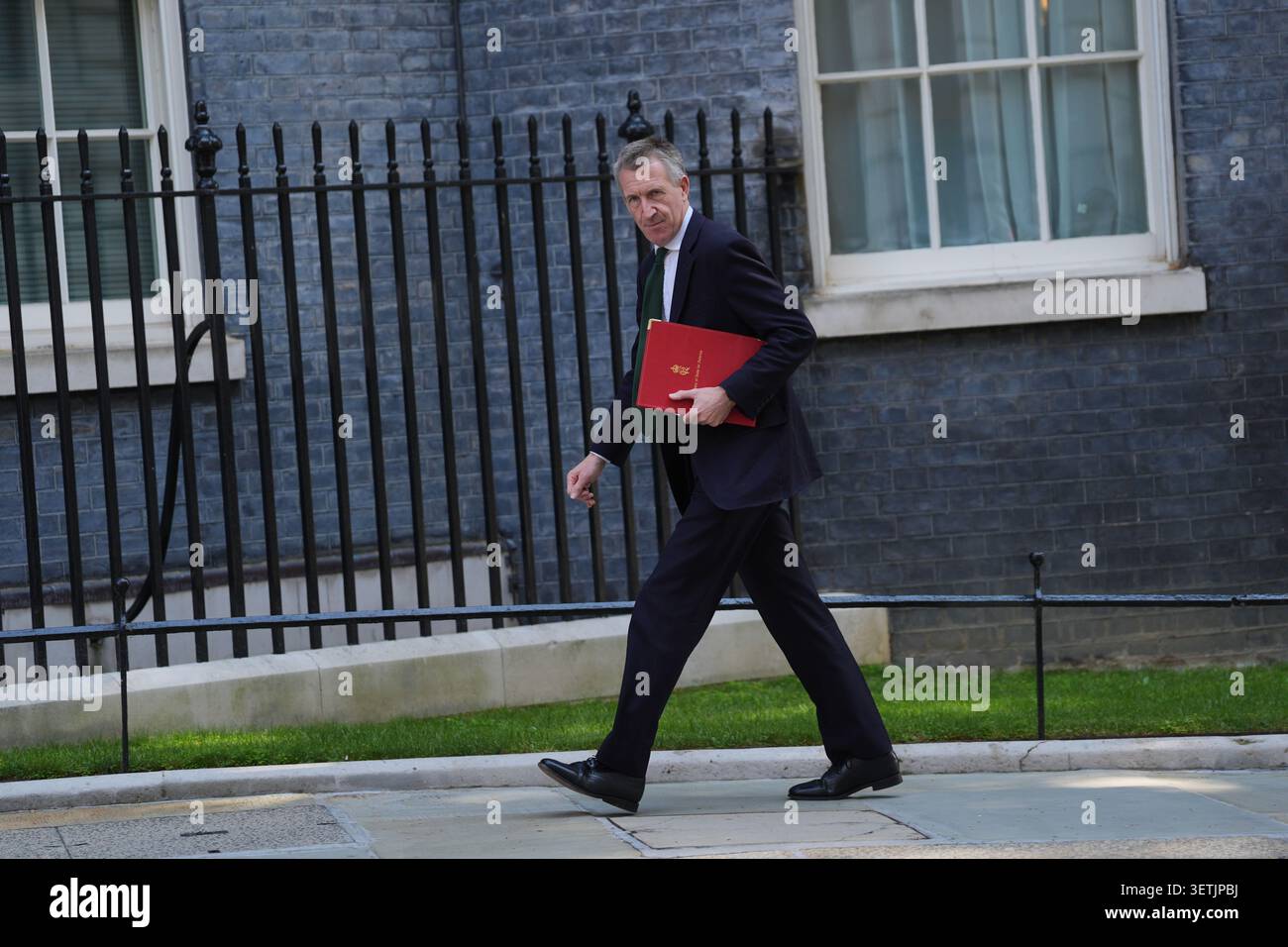 Defence Secretary Dan Jarvis arriving for a Cabinet meeting in Downing ...