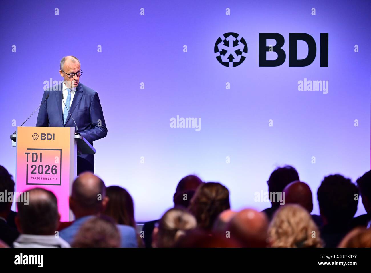 23 June 2026, Berlin: Chancellor Friedrich Merz (CDU) speaks during the ...