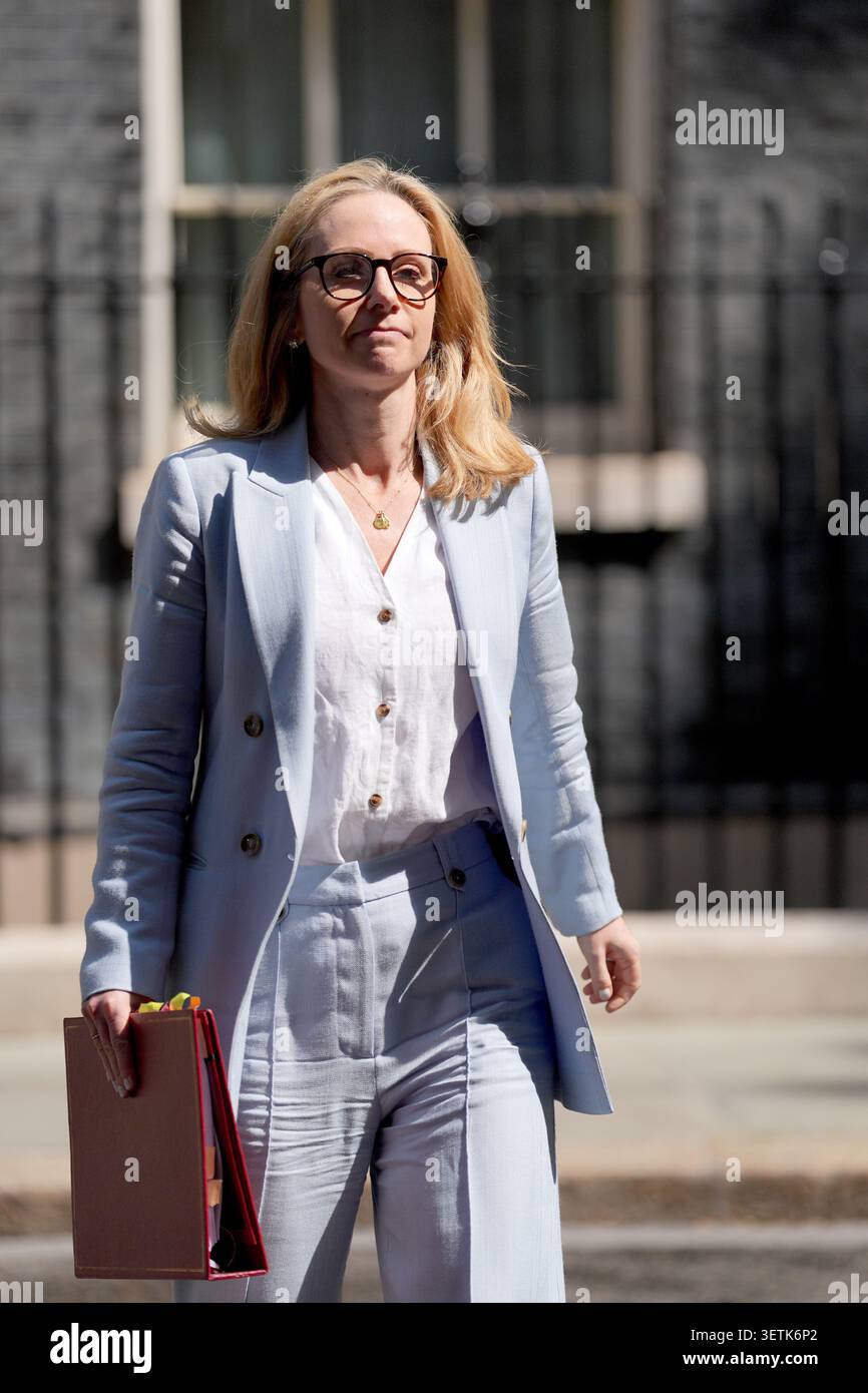 Chief Secretary to the Treasury Lucy Rigby leaves 10 Downing Street ...