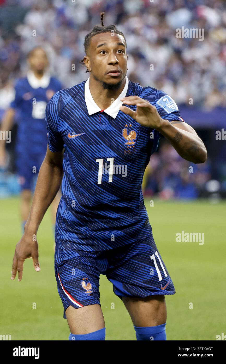 IPA85968055 - Michael Olise #11 of France during the FIFA World Cup ...