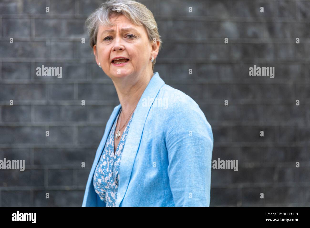London UK 23 Jun 2026 Yvette Cooper, Foreign Secretary, at a cabinet ...