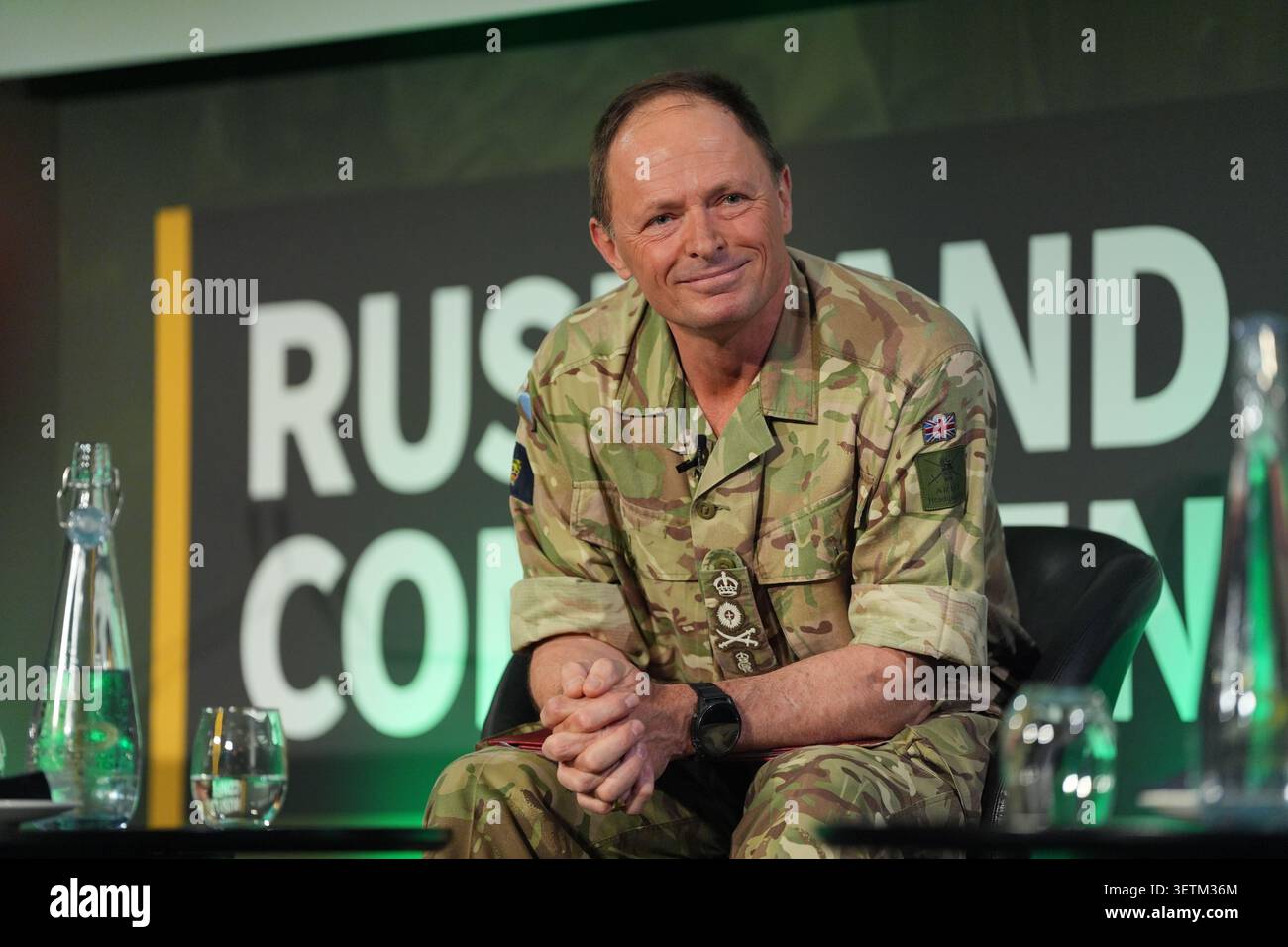 Chief of the General Staff General Sir Roly Walker at the Rusi Land ...
