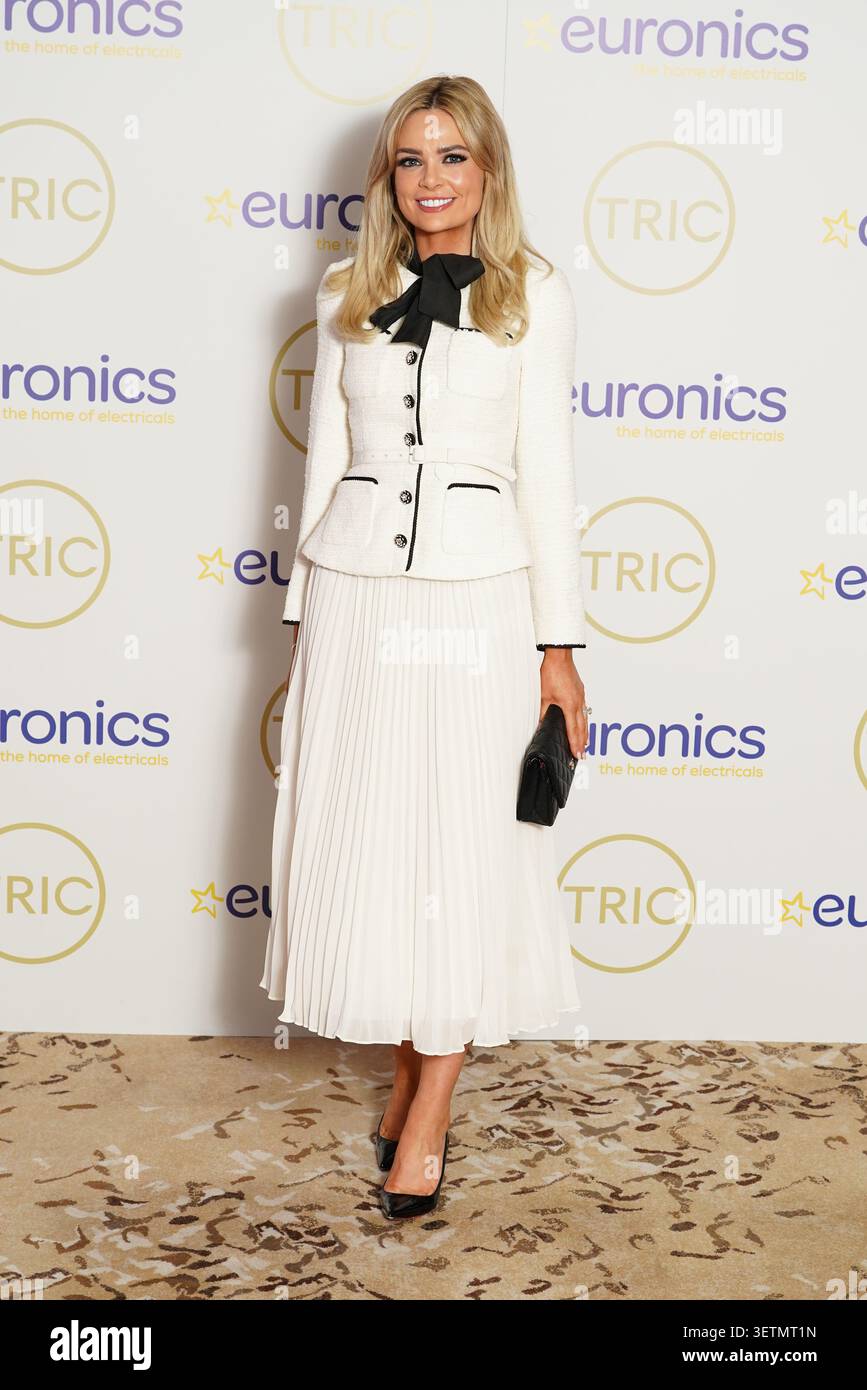 Ellie Costello attends the Television and Radio Industries Club (Tric ...