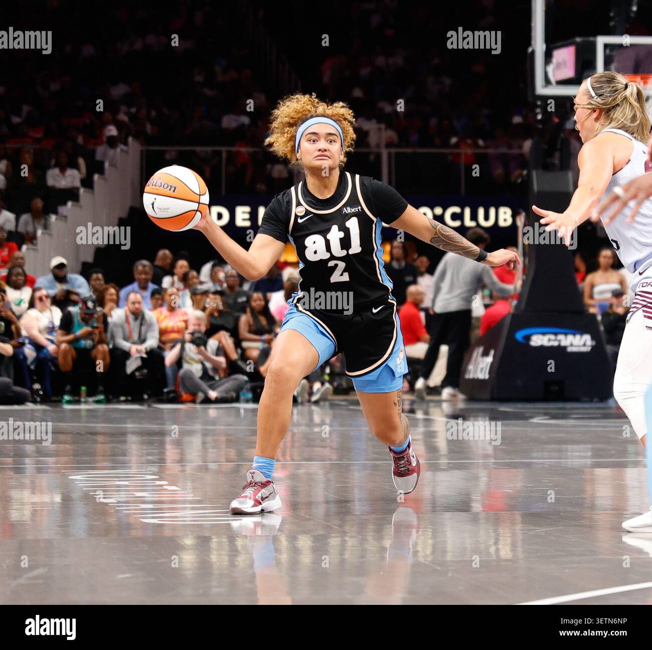 The Toronto Tempo take on Te-Hina Paopao #2 and the Atlanta Dream at ...