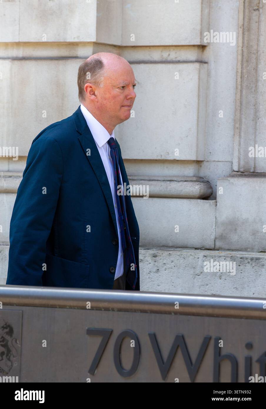 London, UK.23rd 2026 Chris Whittty Chief Medical Officer Arrives at ...