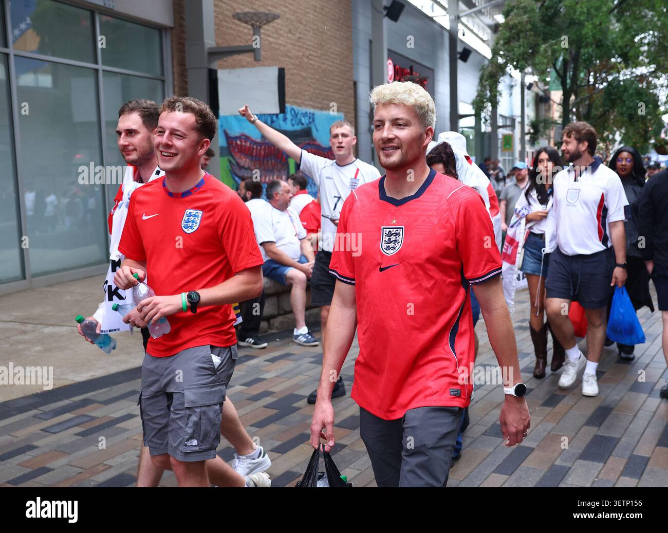 Foxborough, USA, 23rd June 2026. England fans make their way to the ...