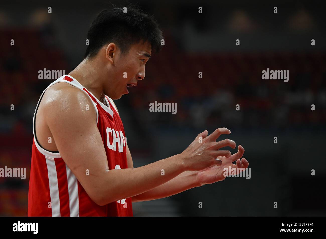 Hangzhou, China. 23 June, 2026. Wang Junjie #10 of China during the ...
