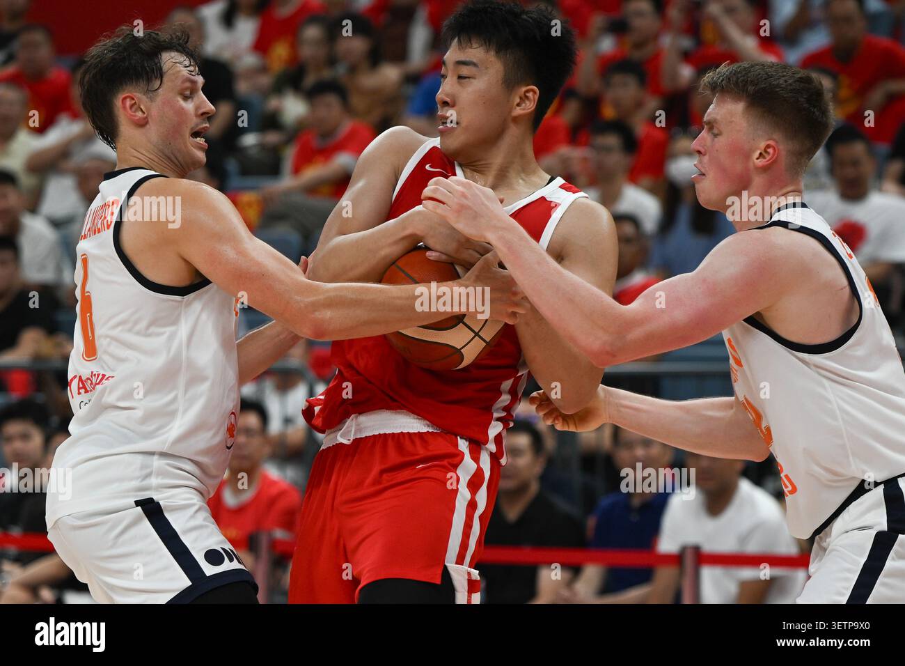 Hangzhou, China. 23 June, 2026. Wang Junjie #10 of China during the ...