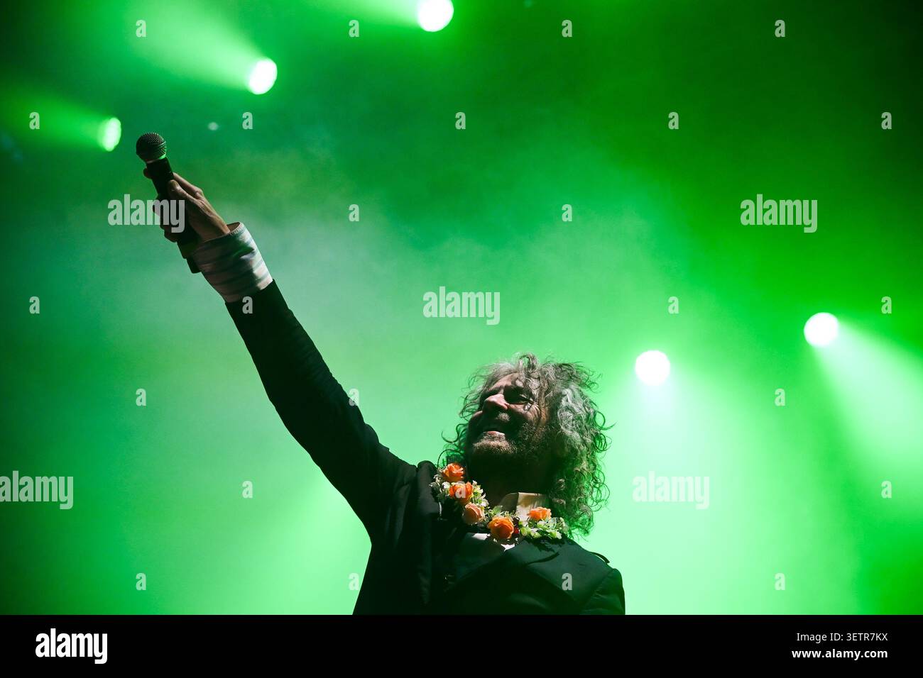 The Flaming Lips perform during the 2026 INMusic open-air music ...