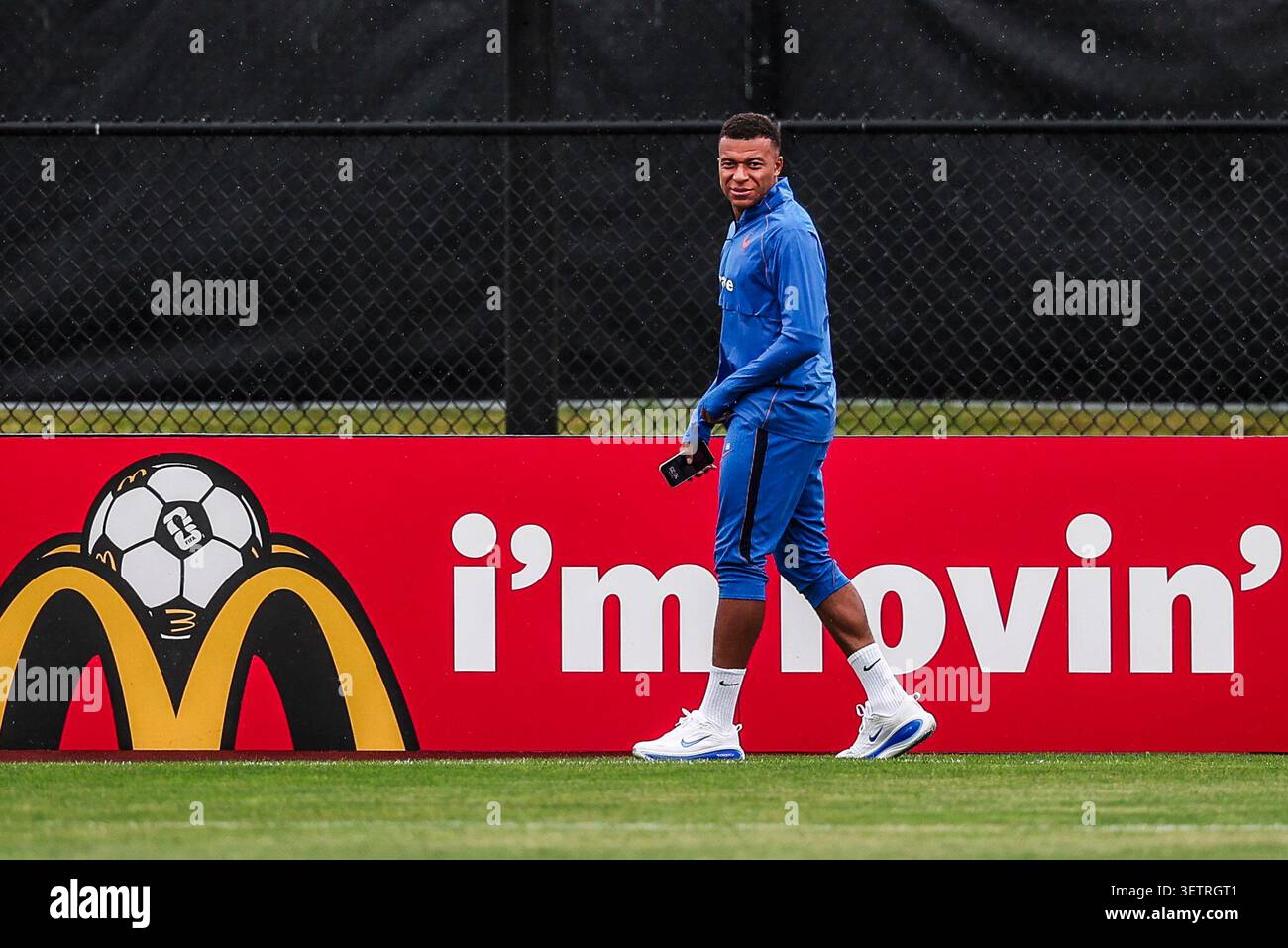 Kylian MBAPPE of France during the training session at University of ...