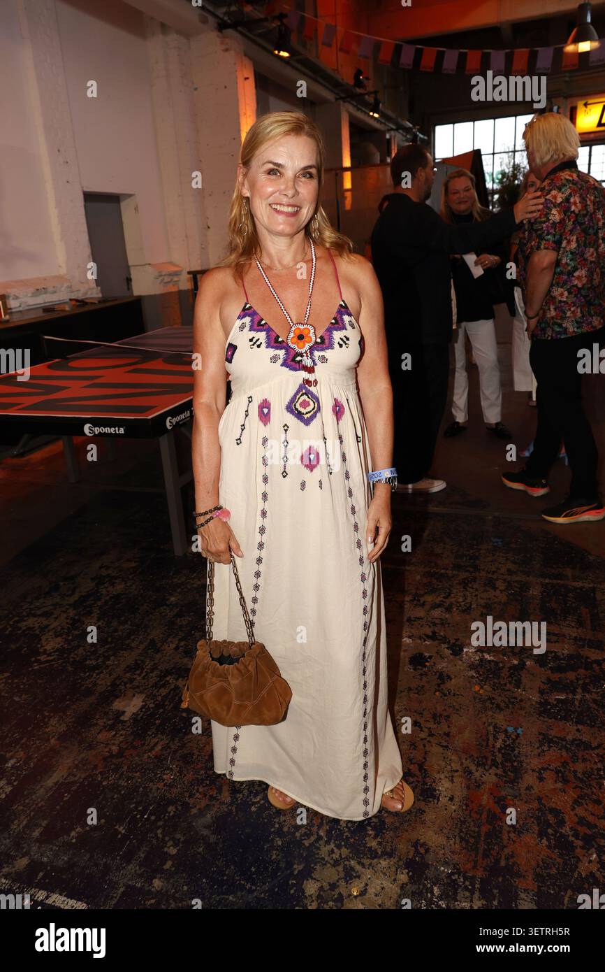 Andrea Luedke attends the Moin Mittsommer event at Kampnagel on June 23 ...