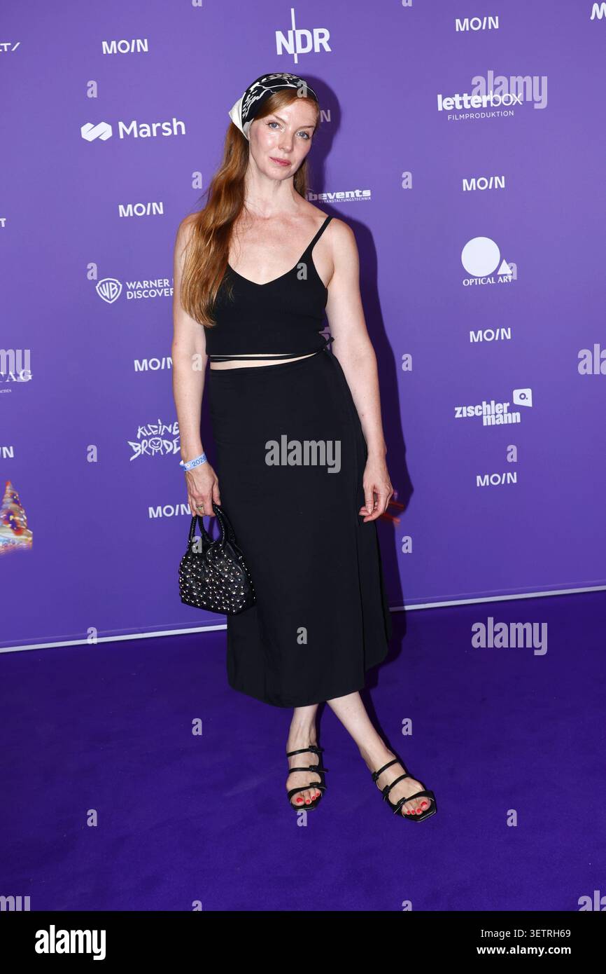 Pheline Roggan attends the Moin Mittsommer event at Kampnagel on June ...