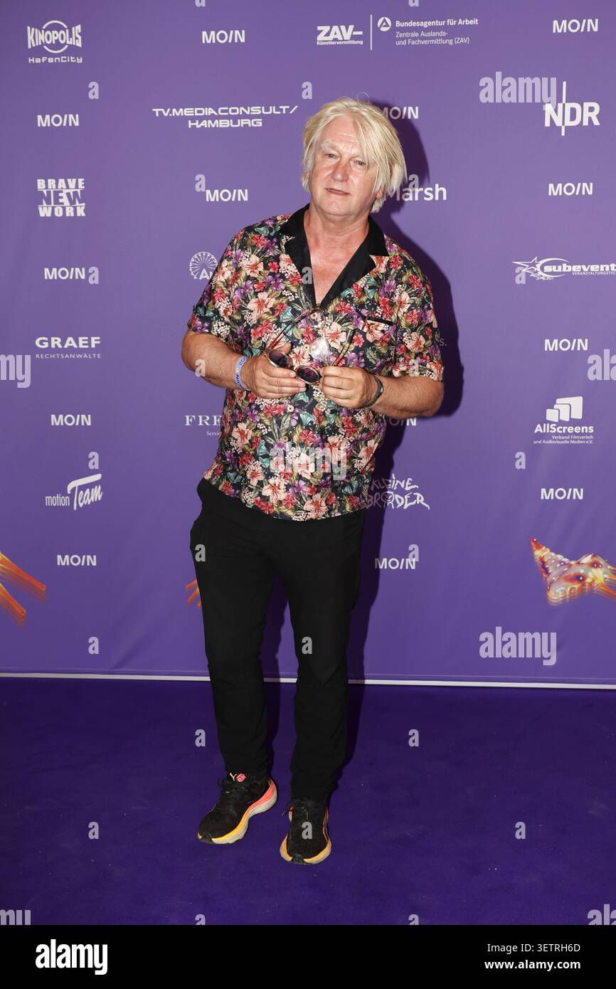 Detlev Buck attends the Moin Mittsommer event at Kampnagel on June 23 ...