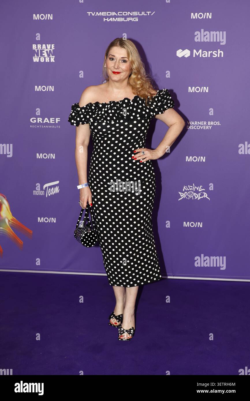 Sandra Quadflieg attends the Moin Mittsommer event at Kampnagel on June ...