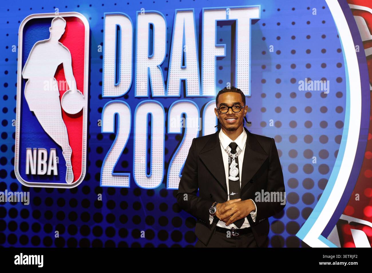 Labaron Philon Jr. arrives for the first round of the NBA basketball ...