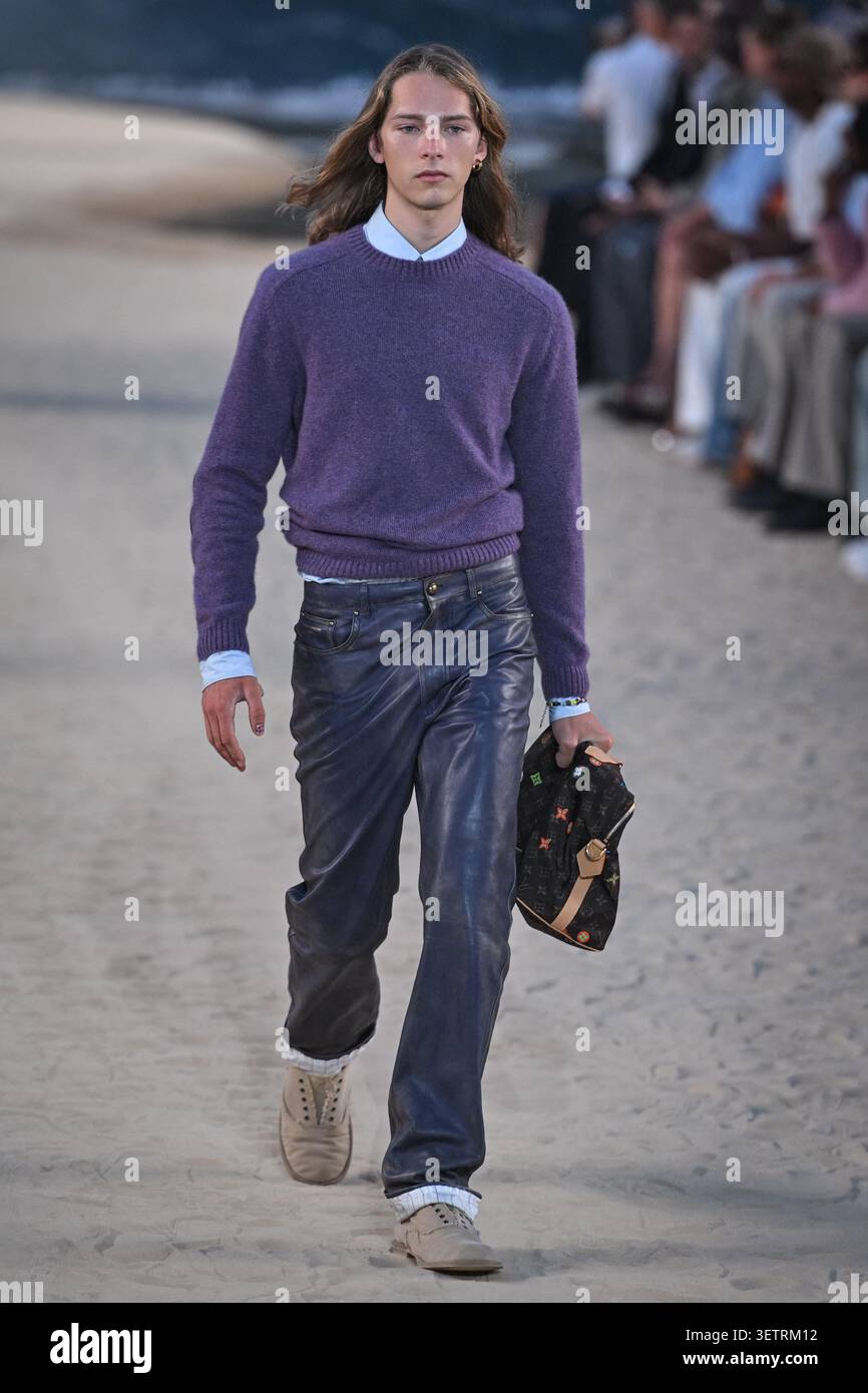 A model walks the runway the Spring/Summer 2027 collection by US ...