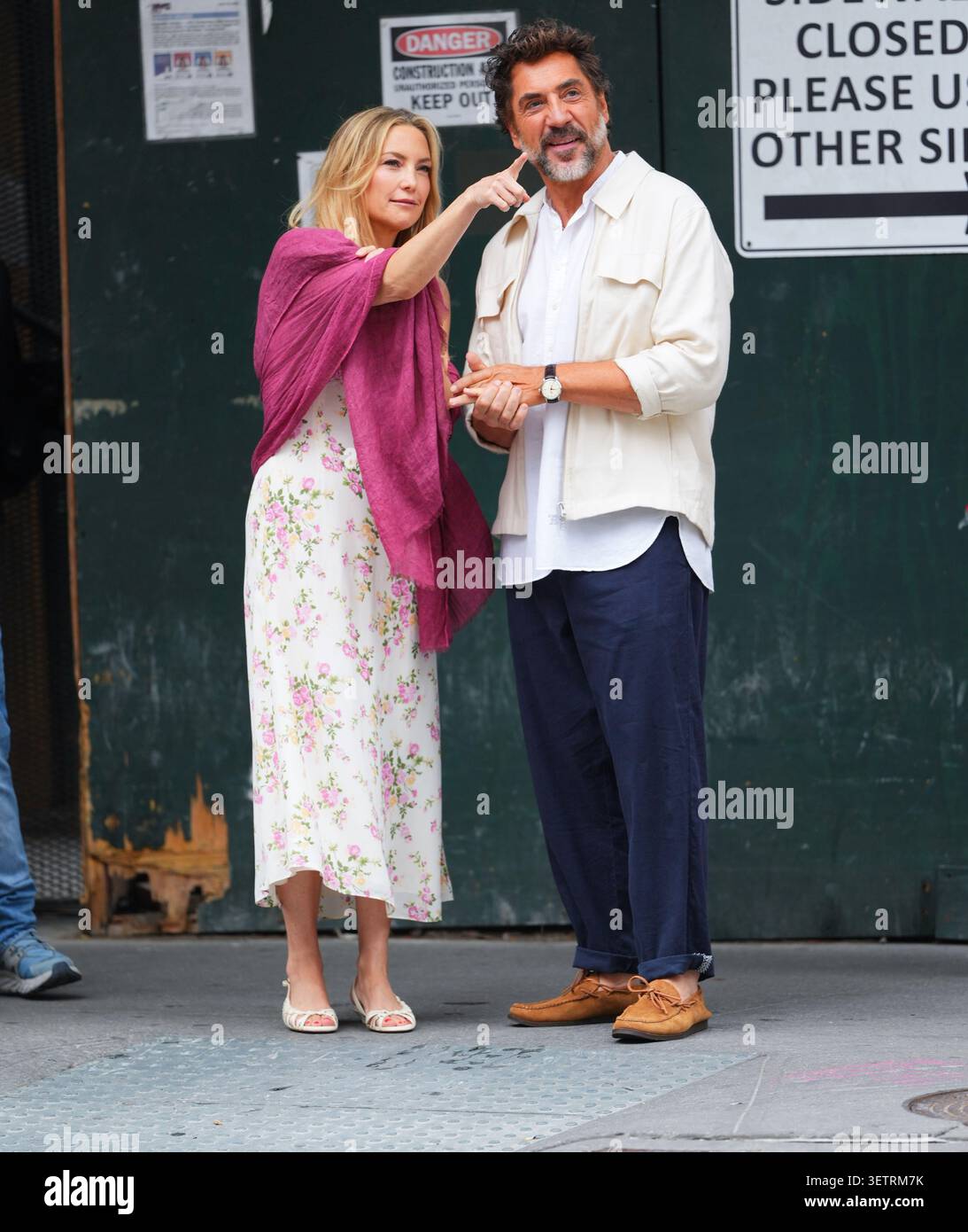Photo by: XNY/STAR MAX/IPx 2026 6/23/26 Kate Hudson and Javier Bardem ...