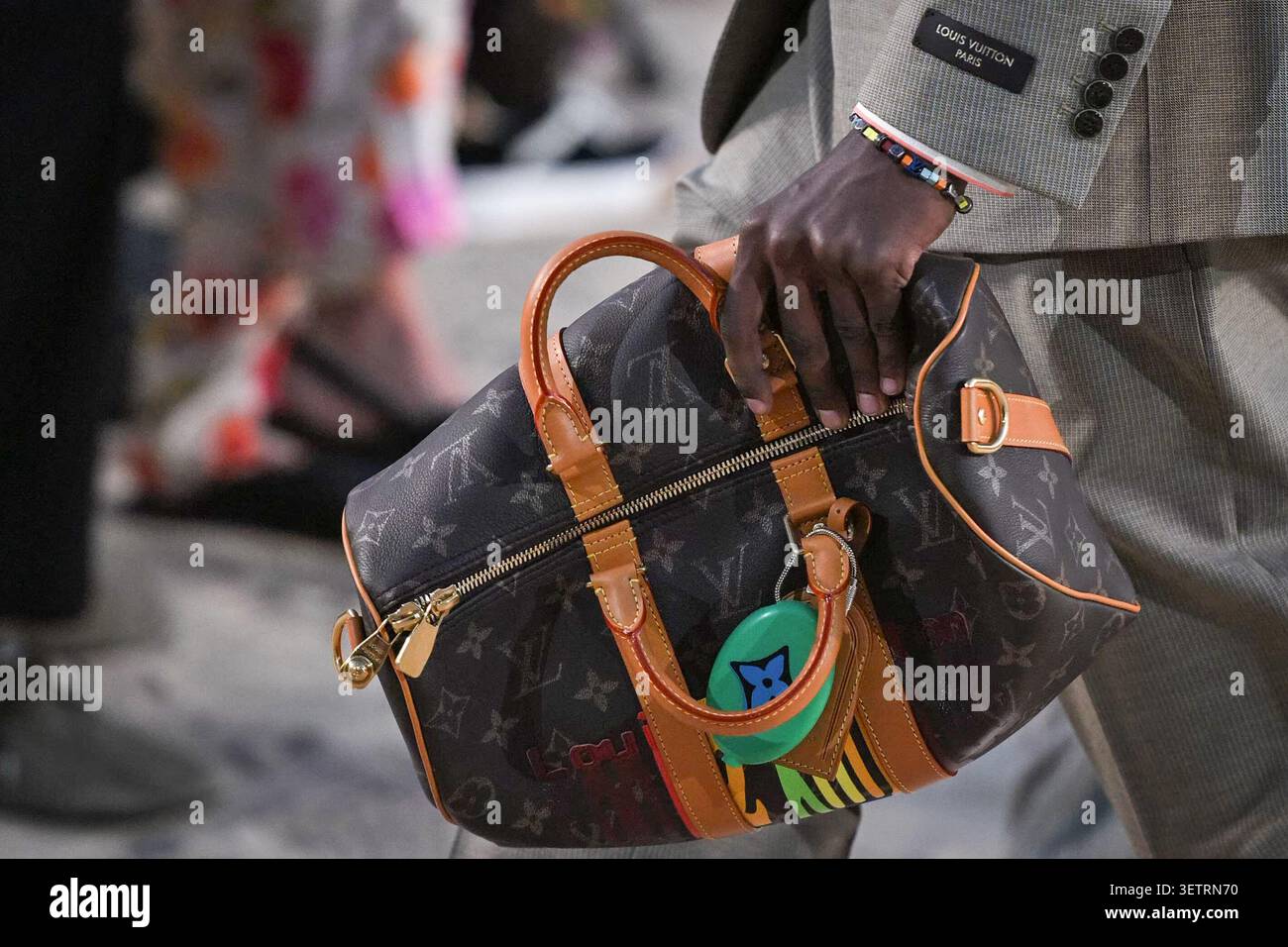 A model walks the runway the Spring/Summer 2027 collection by US ...