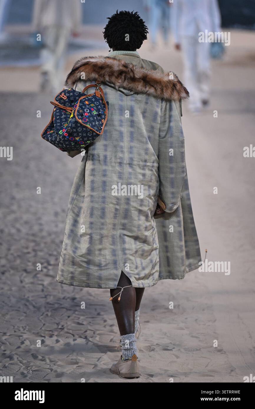 A model walks the runway the Spring/Summer 2027 collection by US ...