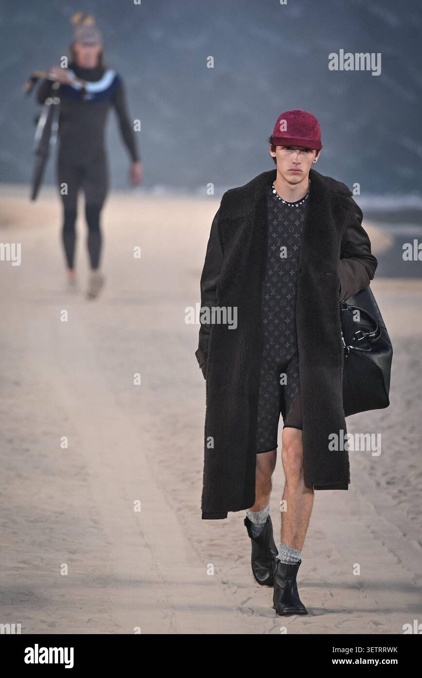 A model walks the runway the Spring/Summer 2027 collection by US ...