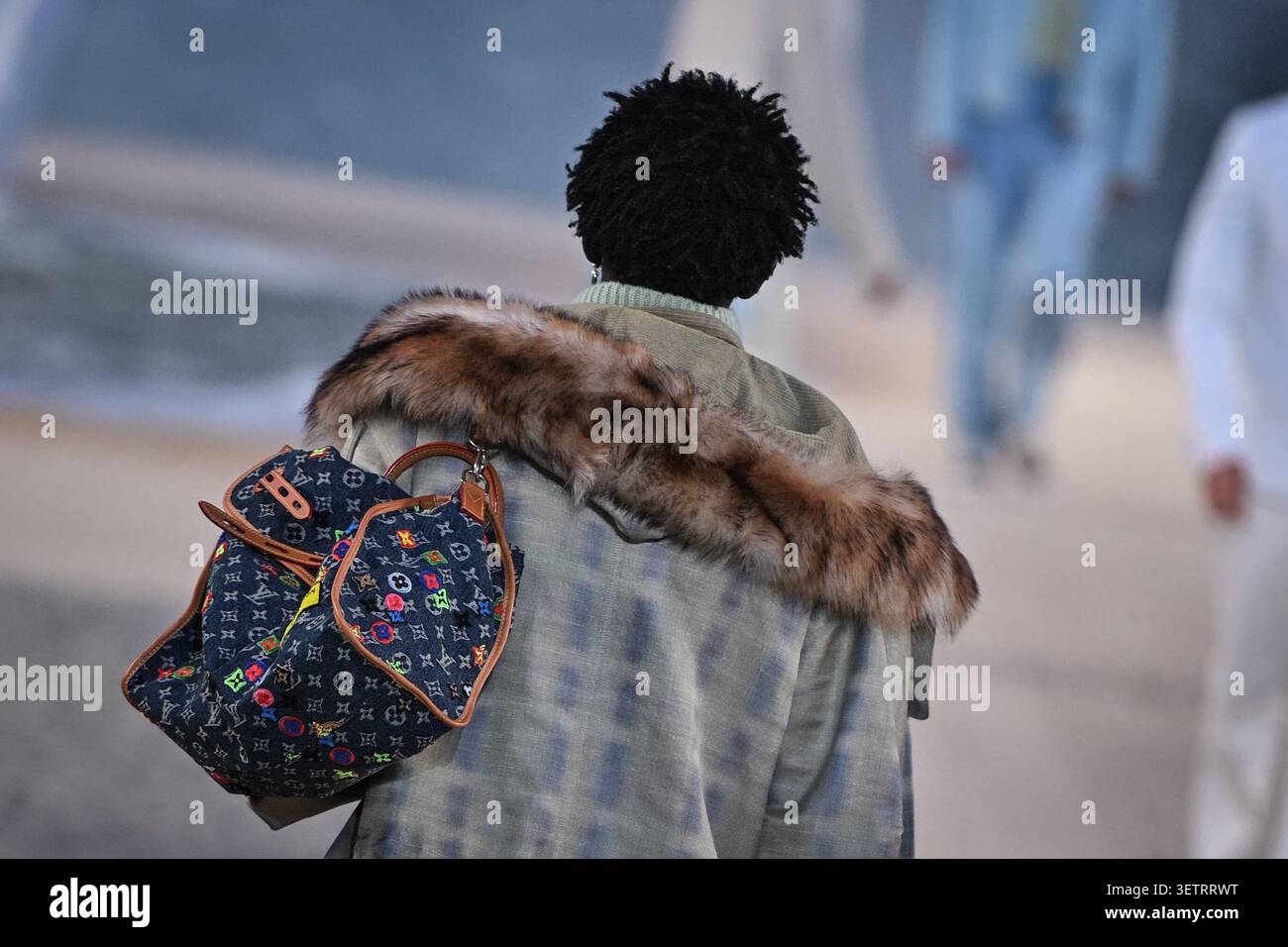 A model walks the runway the Spring/Summer 2027 collection by US ...