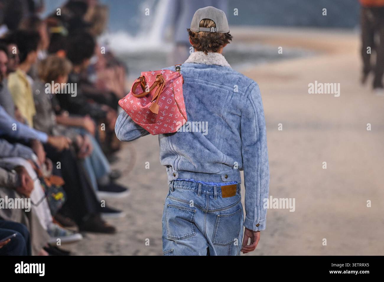 A model walks the runway the Spring/Summer 2027 collection by US ...