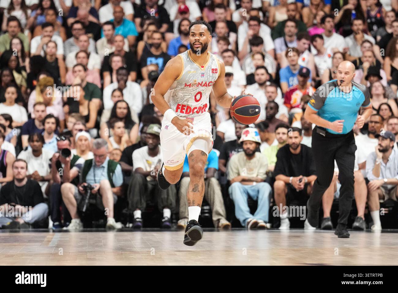 Elie OKOBO of Monaco during the Betclic Elite, Final - match 5 match ...