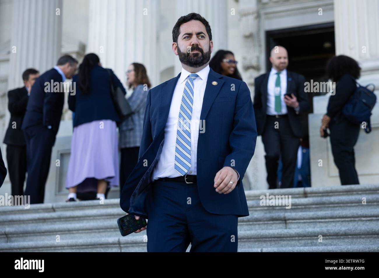 Rep. Mike Lawler (R-N.Y.) departs a vote at the U.S. Capitol on June 23 ...