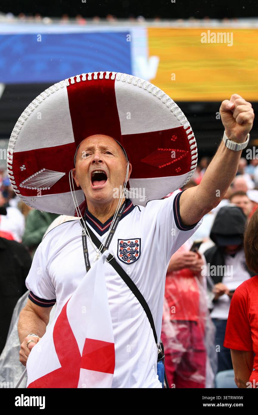 BOSTON, USA - 23rd June 2026: England fans during the FIFA World Cup ...