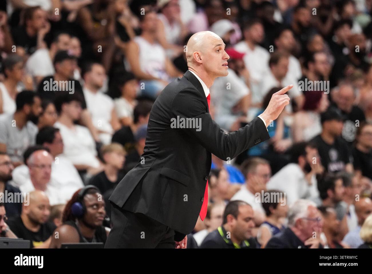 Sergii GLADYR, head coach of Monaco during the Betclic Elite, Final ...