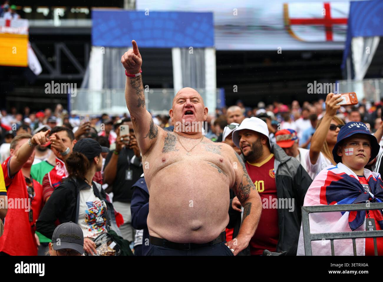 BOSTON, USA - 23rd June 2026: England fans during the FIFA World Cup ...