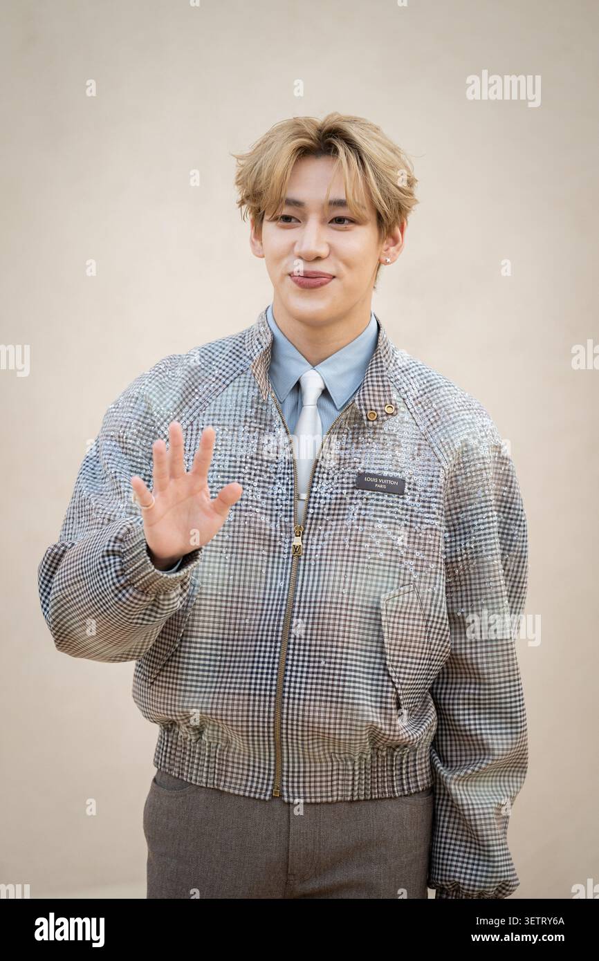 Thai rapper and singer BamBam attends the Louis Vuitton show during ...