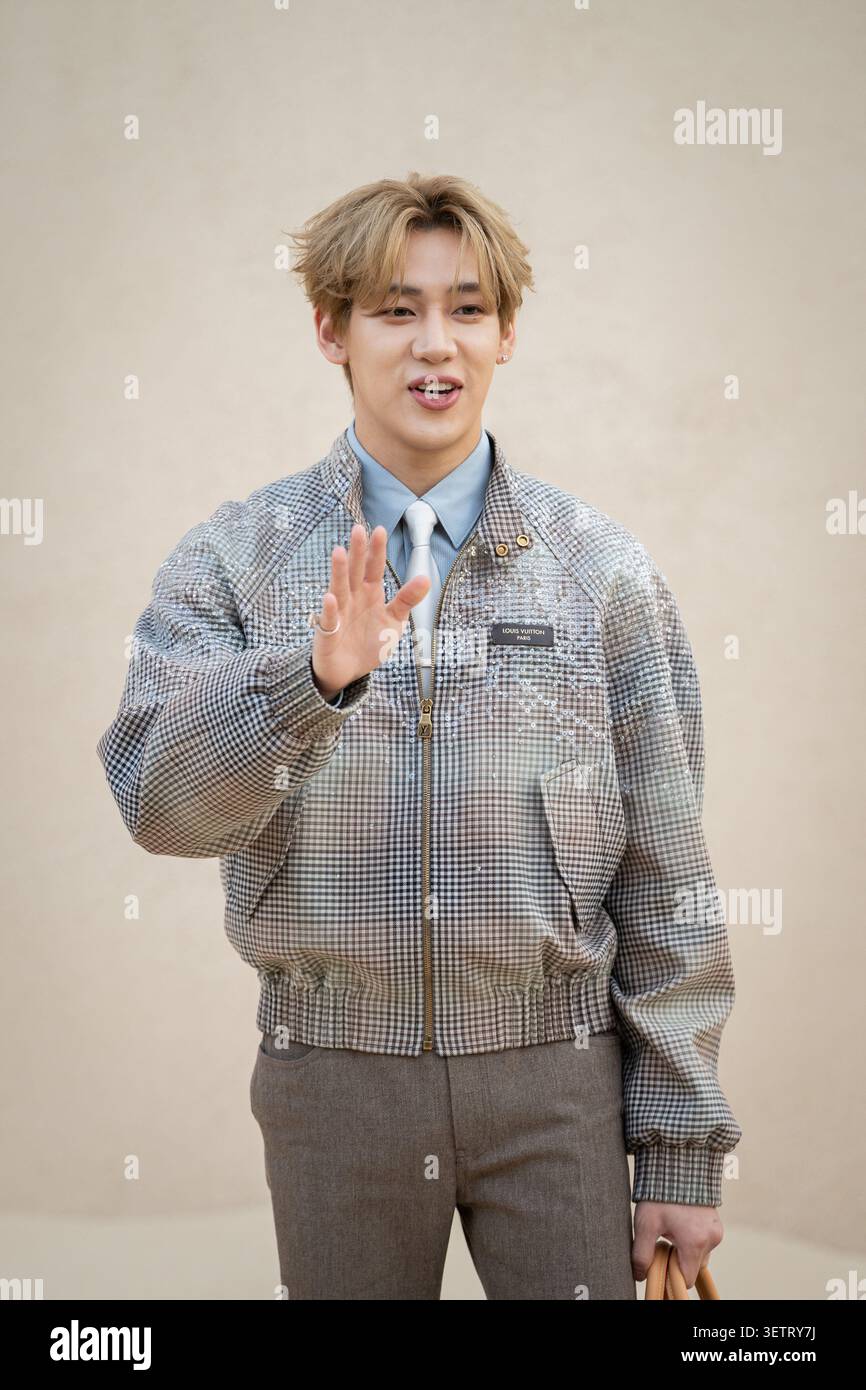 Thai rapper and singer BamBam attends the Louis Vuitton show during ...